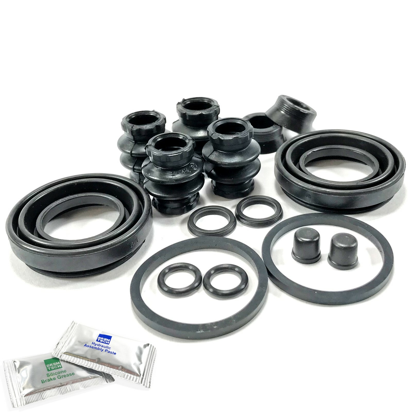 2 REAR CALIPER REBUILD KIT PISTON FIT: SKODA OCTAVIA 98-20 LUCAS 38MM ...
