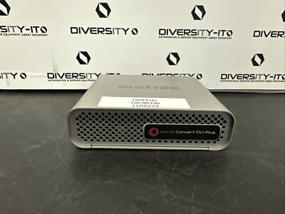 Matrox Convert DVI Plus HD-SDI Scan Converter | eBay
