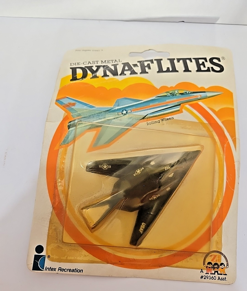 Zee Toys Dyna-Flites F-117 Nighthawk – Stealth Fighter Jet – Die-Cast ...