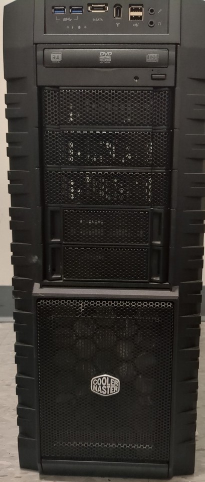 Cooler Master HAF X Advanced Full Tower PC Case GPU Fan, Lots of ...