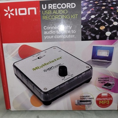 ION U Record USB Audio Recording Kit – Convert Vinyl & Tapes to MP3 ...