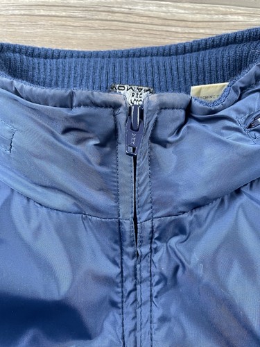 Woolrich Rain Jacket Vintage Blue Coat Hide Away hood parker anorak | eBay