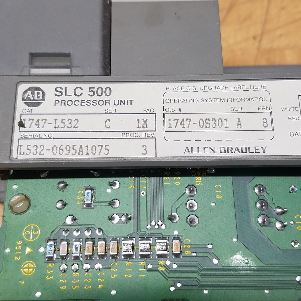 Allen Bradley 1747-L532, Series C SLC 500 Processor Unit - USED | eBay