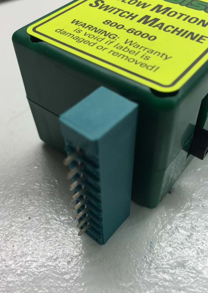 3 PK Card Edge Connector exact fit Circuitron TORTOISE Switch Machine ...