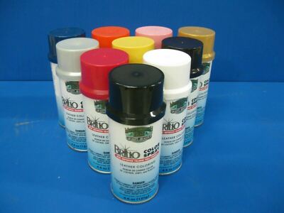 M&B BRILLO Shoe Color Spray Leather Paint Leather & Vinyl Coloring - 4. ...