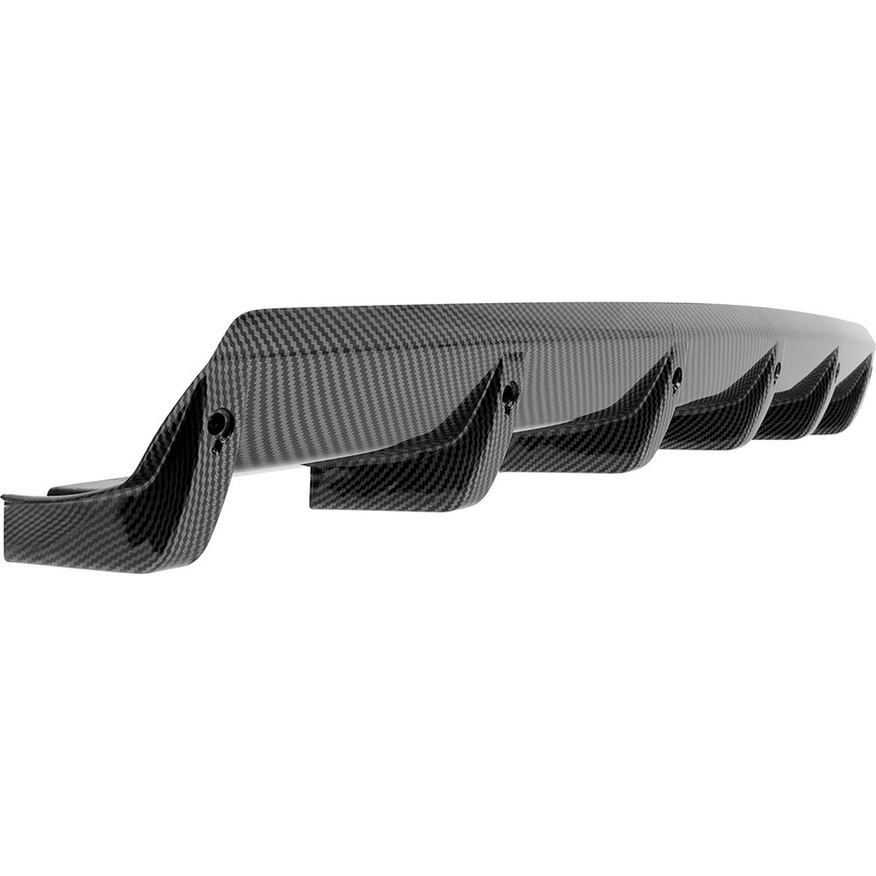 For Audi SQ5 SQ7 SQ8 Carbon Fiber Rear Bumper Diffuser Lip Splitter ...