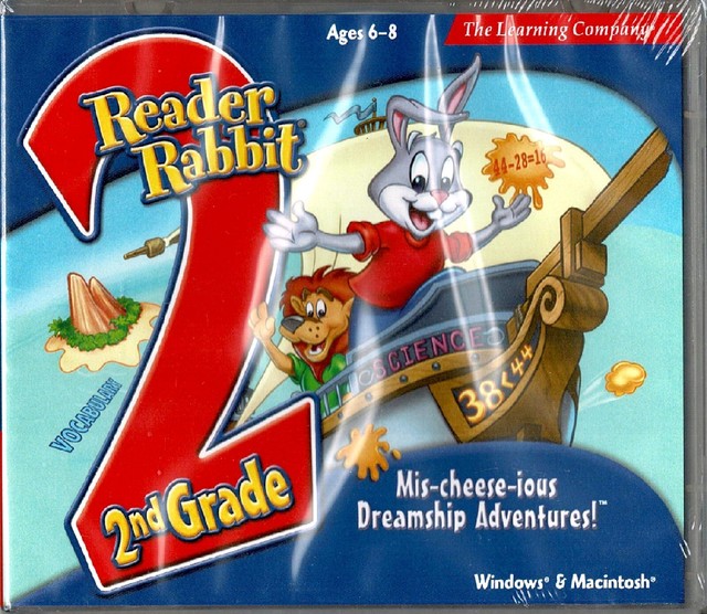 The Learning Company Reader Rabbit 2nd Grade Mis-cheese-ious Dreamship ...