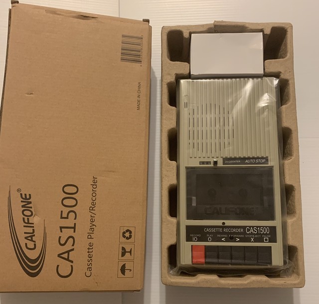 Califone CAS1500 Cassette Tape Player & Recorder for sale online | eBay