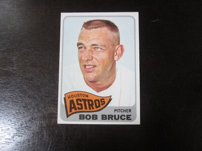 1965 Topps # 240 Bob Bruce Card Houston Colt .45s | eBay