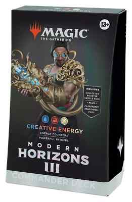 MAGIC Creative Energy Modern Horizons 3 III MH3 Commander Deck PRESALE ...