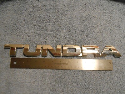 Genuine Toyota Chrome Door Emblem 75471-0C040 Fits 2014-2018 | eBay