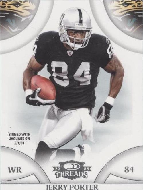 2008 Donruss Threads - Jerry Porter #31 for sale online | eBay