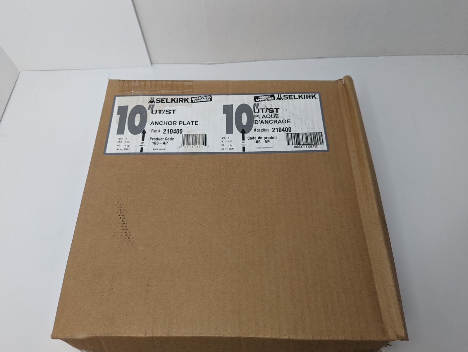 Selkirk Ultra-Temp 10" Anchor Plate For Chimney | eBay