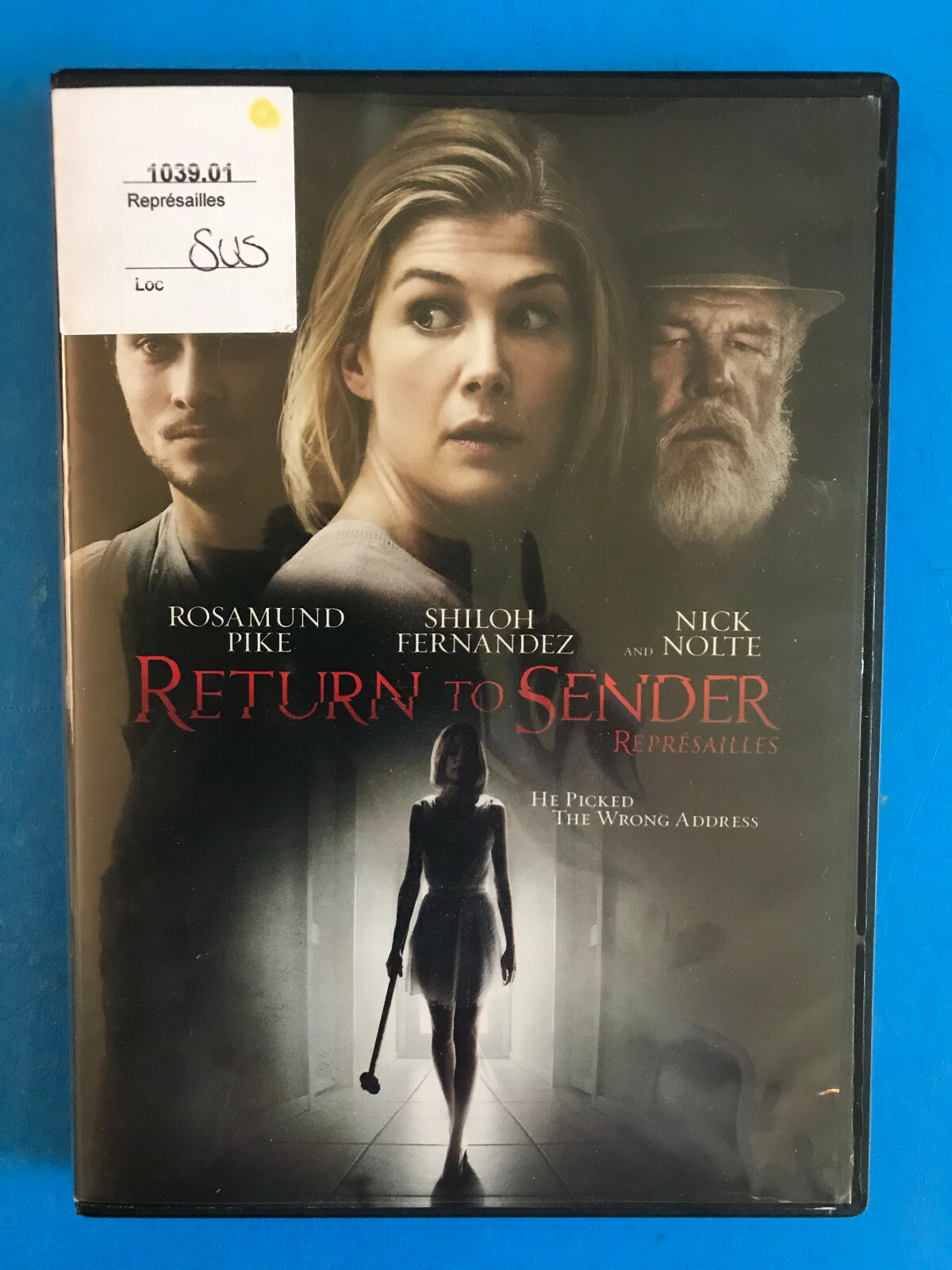 Return to sender DVD disc & case RENTAL (BILINGUAL) | eBay