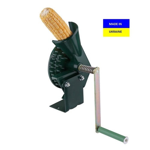 HAND CRANK CORN SHELLER ALUM HULLER SHUCKER HUSKER THRESHER THRESHING ...