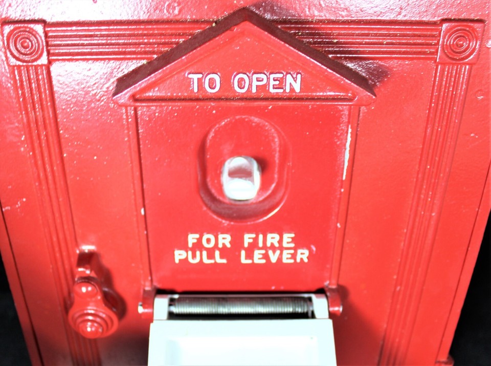Gamewell Fire Alarm Call Station Box - Restored - Vintage - Empty - NO ...