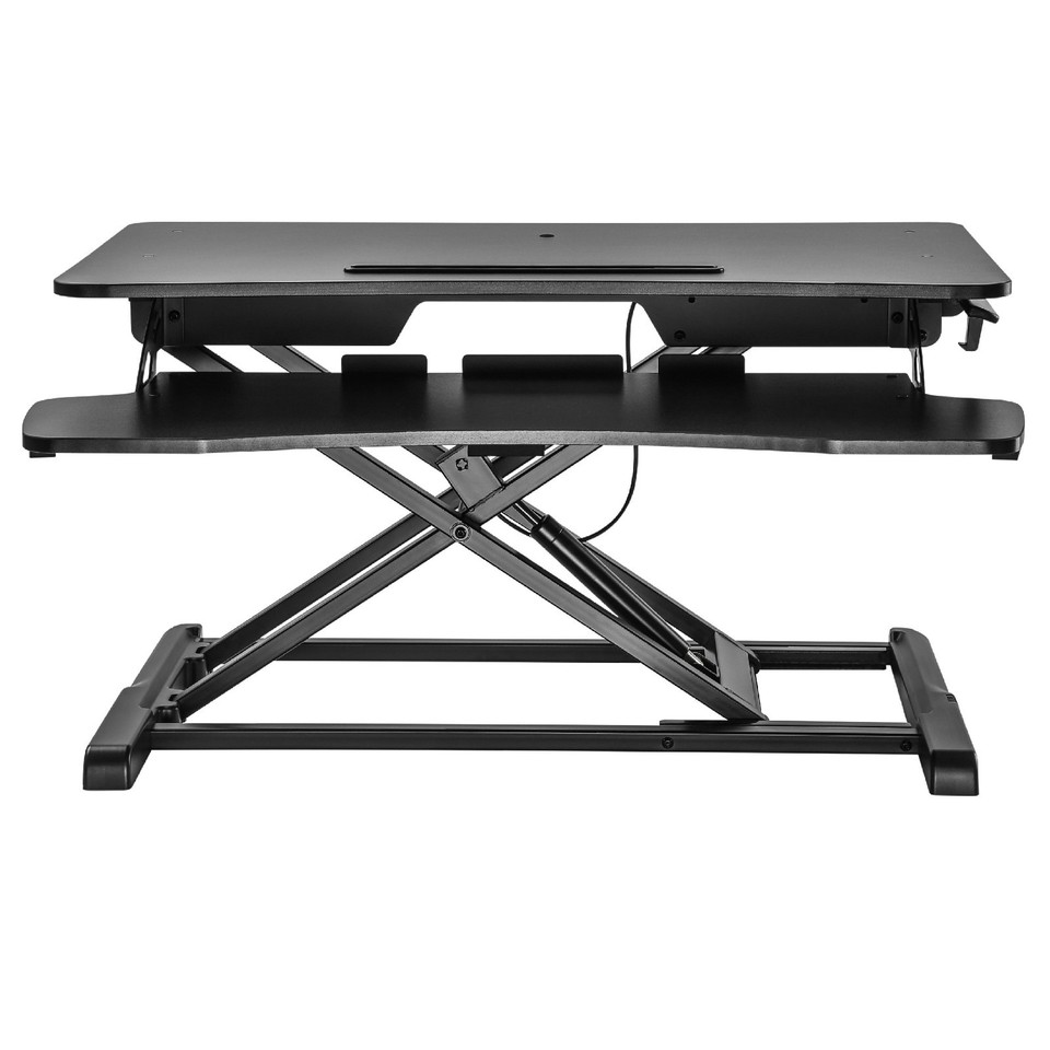 Height Adjustable Standing Desk Monitor Riser Tabletop Sit to Stand ...