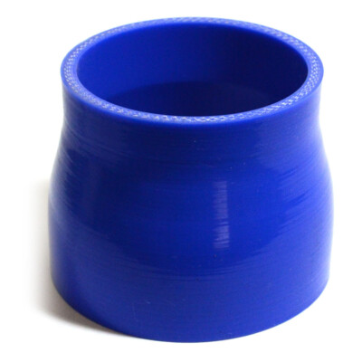 SAAS Straight 4 Ply Silicone Reducer 76mm x 82mm x 76mm Blue | eBay ...