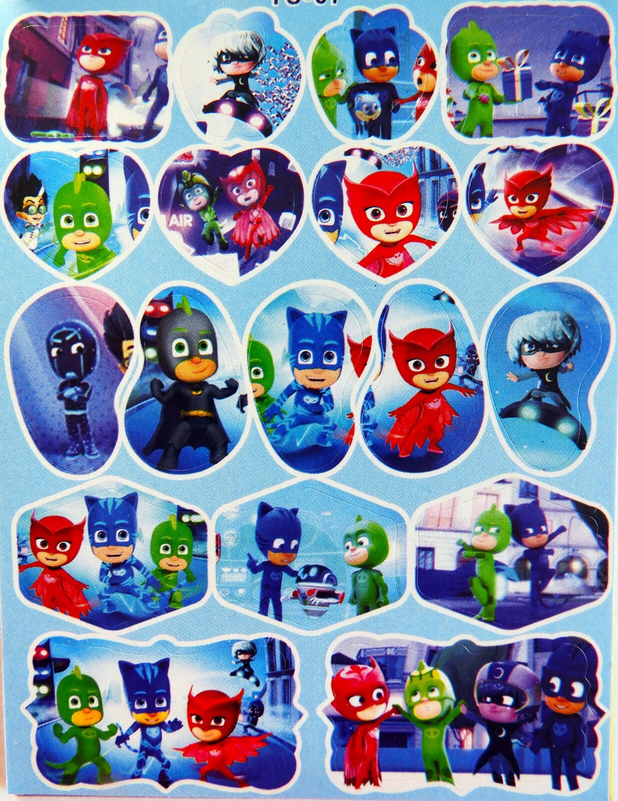 PJ MASKS SMALL STICKER BOOKLET PARTY LOOT FAVOUR BAG FILLERS PARTY ...