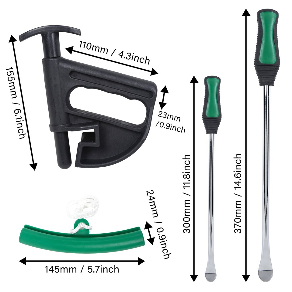 Spoon Motorcycle Tire Iron Changing + Tire Changer Bead Clamp Drop ...