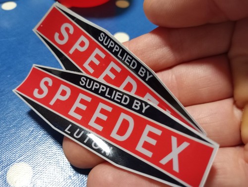 Austin 7 Seven Speedex of Luton reproduction decal badge pair | eBay