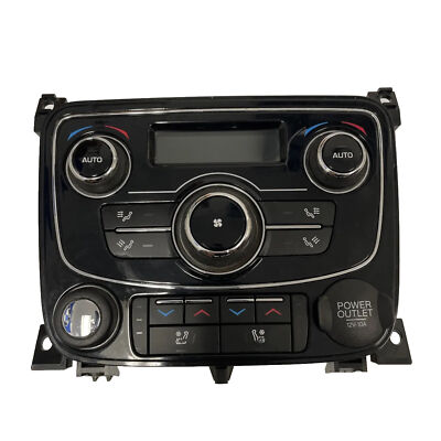 2014 Jaguar XJ XJL Rear AC Climate Control Panel Unit AW93-18D687-DF ...