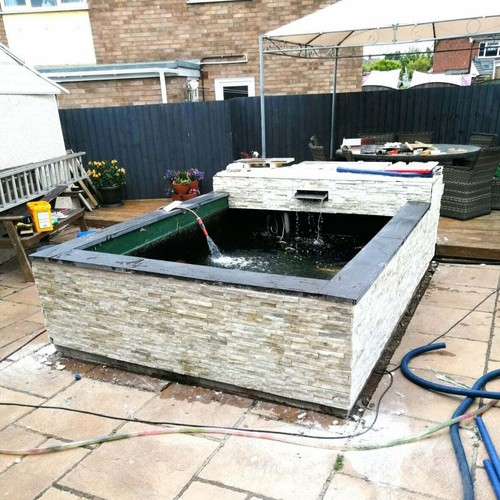 Black Slate Paving Patio Coping & Pond Slabs 800 x 250, £39.08/m2 ...