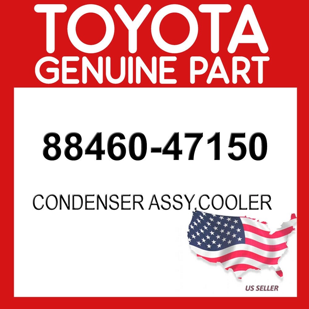 Toyota Genuine 88460-47150 Condenser Assy Cooler 8846047150 OEM | eBay