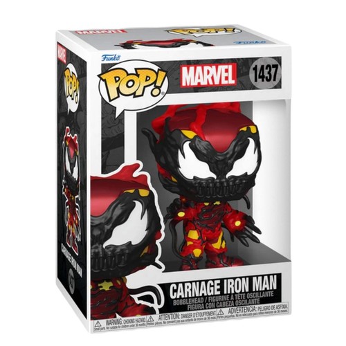 Marvel Absolute Carnage #1437 Carnage Iron Man Funko Pop | eBay