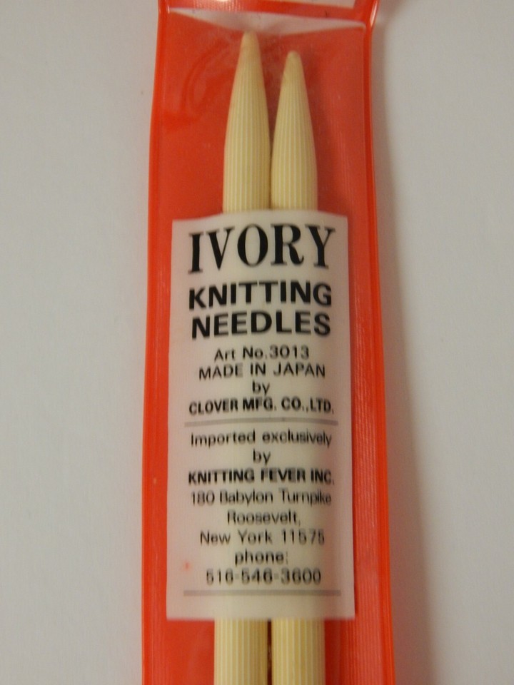 Clover ~ Size 11 Knitting Needles * Plastic | eBay