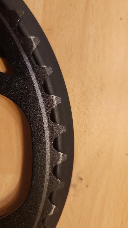 Brompton 50T Black Chainring complete with Chain Guard as shown ...