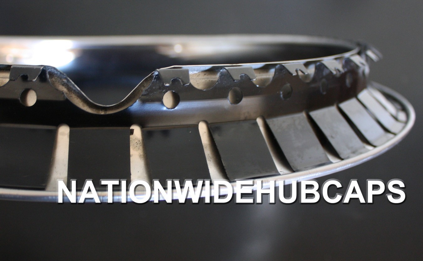 4 CHEVY IMPALA 9C1 POLICE 16" TRIM RINGS STEEL WHEEL HUB CAPS BEAUTY ...