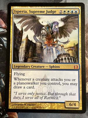 1x Isperia, Supreme Judge (171) Return to Ravnica LP MTG Magic x1 MKE ...