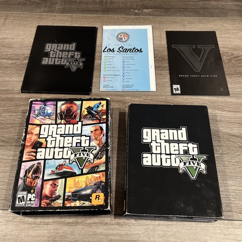 Grand Theft Auto V 5 - PC DVD-ROM - Disc 1 Missing 710425414534| eBay