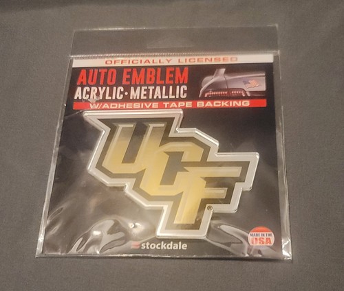 UCF Auto Emblem Acrylic - Metalic | eBay