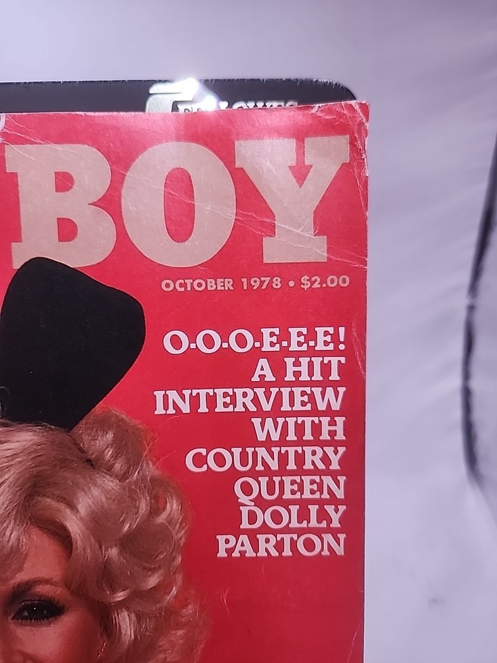 Playboy Magazine (October 1978) Dolly Parton Bunny Cover & Interview ...