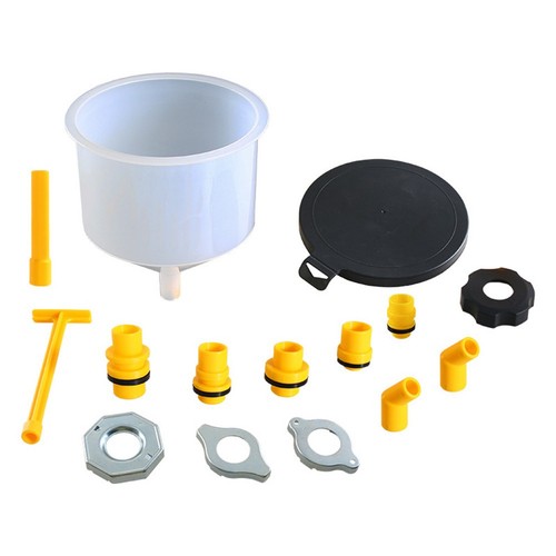 Convenient Coolant Filling Kit with Long Burp Funnel for No Spills ...