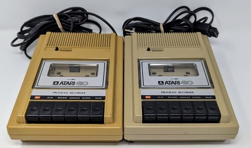Atari 410 Program Recorder Data Cassette Player X2 - For Parts Or ...