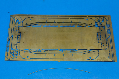 D&S Great Eastern GER LNER Mack K lowmac etched brass wagon van kit 4mm ...