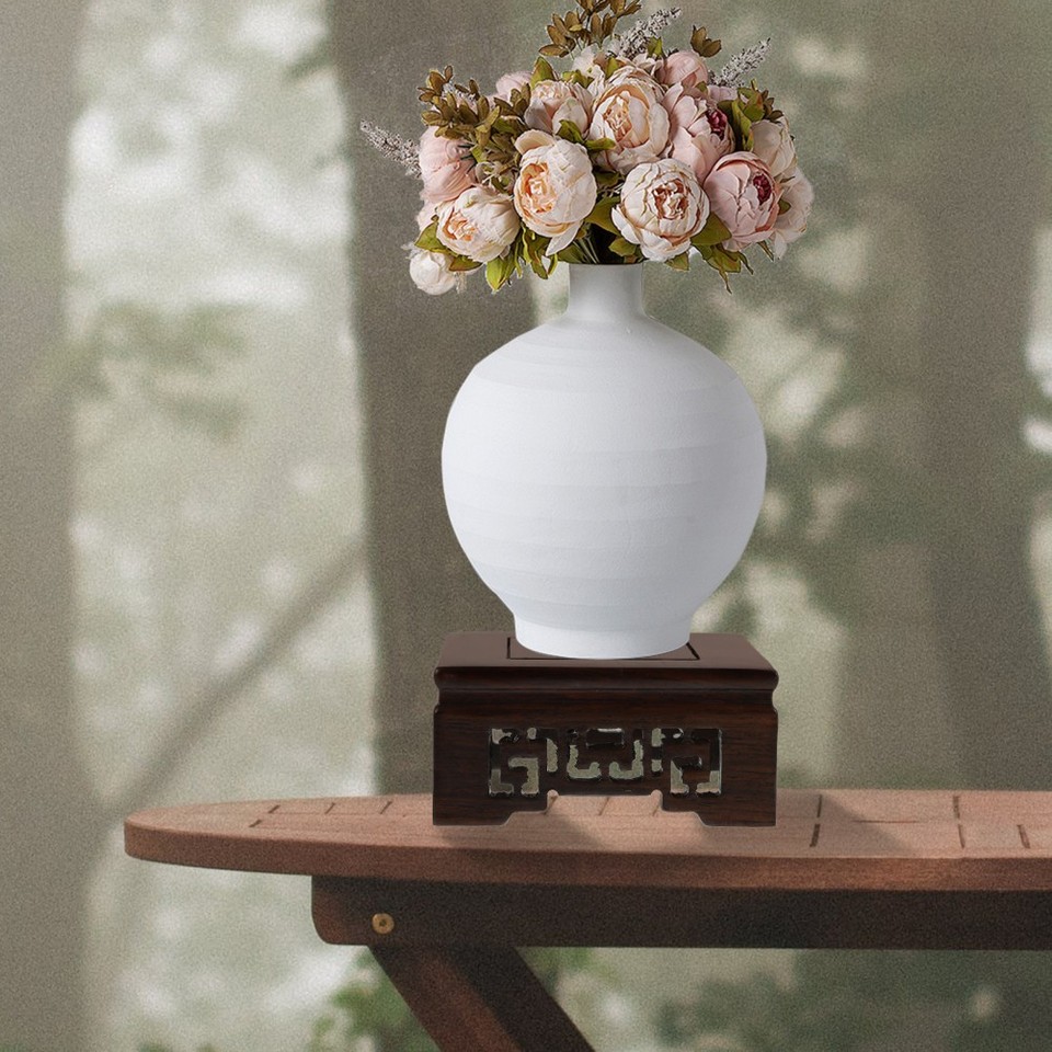 Vase Display Stand Multipurpose Flower Pot Base for Indoor Plants ...