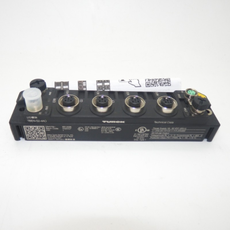 Turck TBEN-S2-4AO 6814028 Compact Multiprotocol I/O Module for Ethernet ...