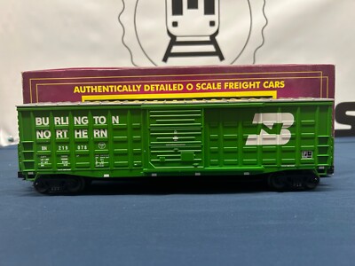 Mth Burlington Northern #219078 50 Waffle Box Car 20-93141 | eBay