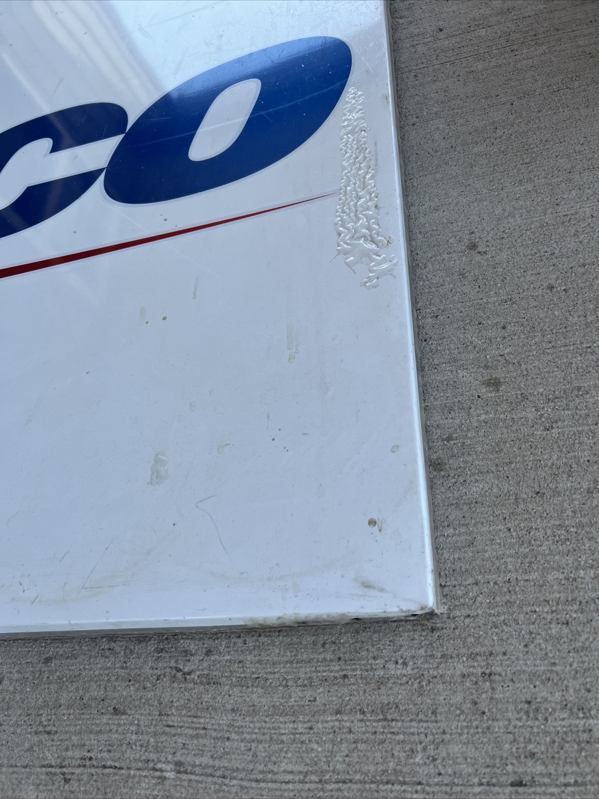 ACDELCO Metal Dealer Sign 70”x34” - NOS with Plastic Still On Sign | eBay