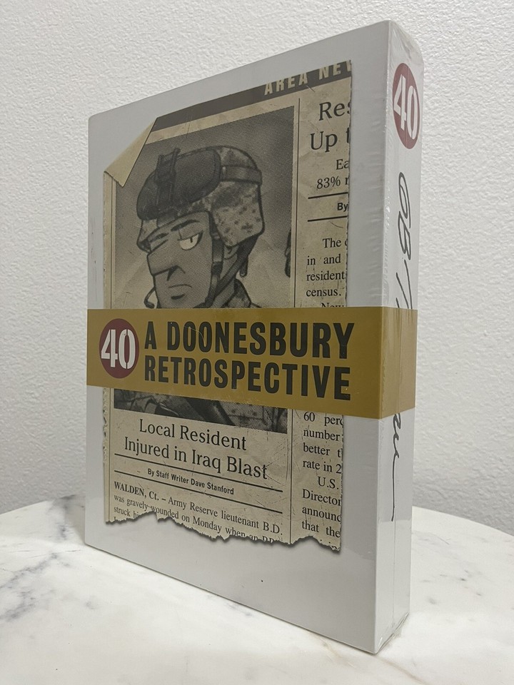 40: A Doonesbury Retrospective by G. B. Trudeau Factory Sealed | eBay