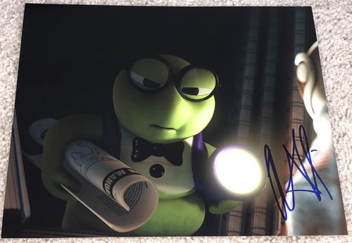 RICHARD KIND SIGNED AUTOGRAPH TOY STORY 3 BOOKWORM 8x10 PHOTO F w/EXACT ...