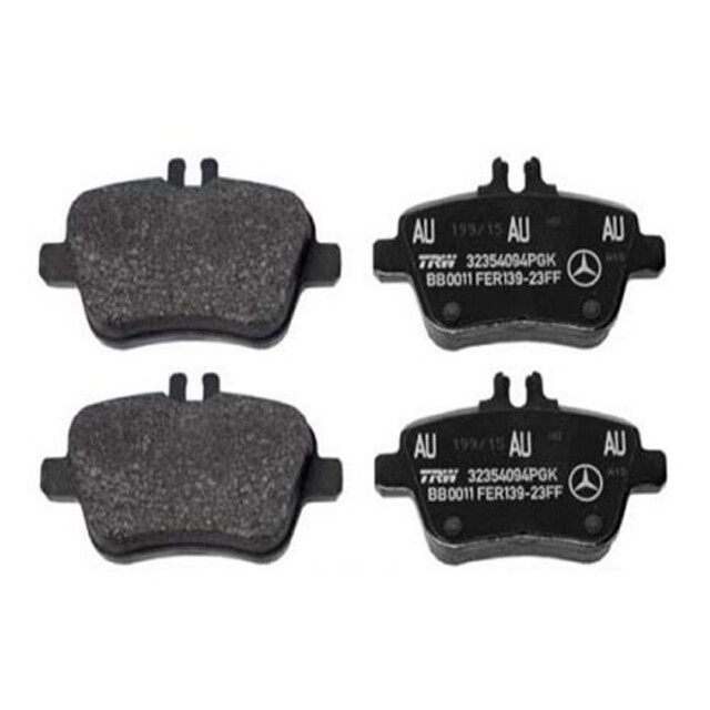 Genuine OEM Rear Disc Brake Pad Set For Mercedes 000420070590 | eBay