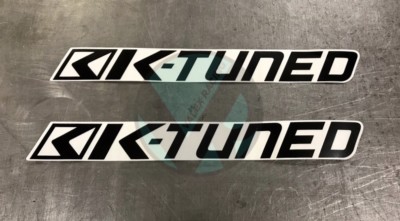 2 / two Original K Tuned Sticker Decals approx: 13" x 1.5" | eBay