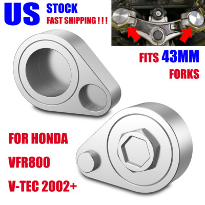 Forks Handle Bar Kit Handlebar Risers For Honda VFR800 VTEC 2002+ Fit ...