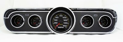 1965-1966 Ford Mustang Analog Gauges Instrument Cluster Direct Fit ...