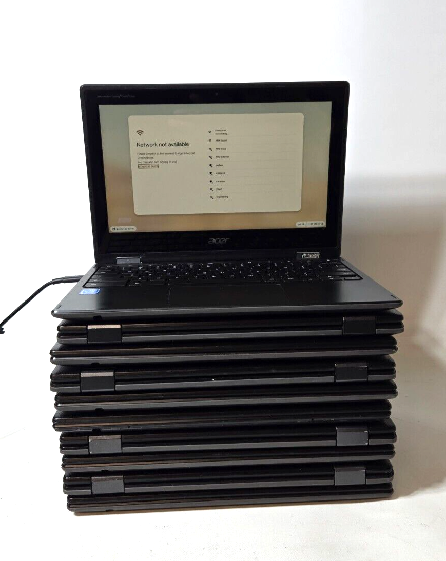 Acer R752TN-C5J5 11.6" (N4020 - 4GB RAM - 32GB - Chrome OS) Lot of 10 ...